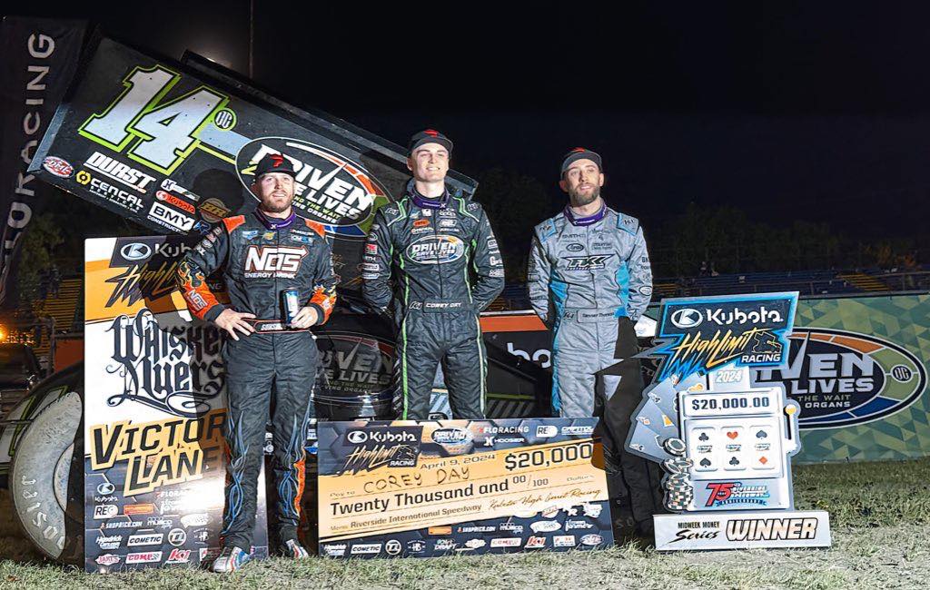 RacinBoys News - Corey Day rides high to High Limit win at Riverside