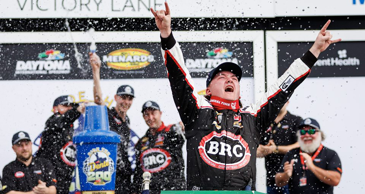 RacinBoys News - Brenden Queen wins ARCA race at Daytona