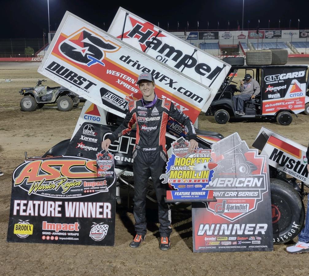 RacinBoys News - Ryan Timms, Ricky Lewis capture Hockett-McMillin ...