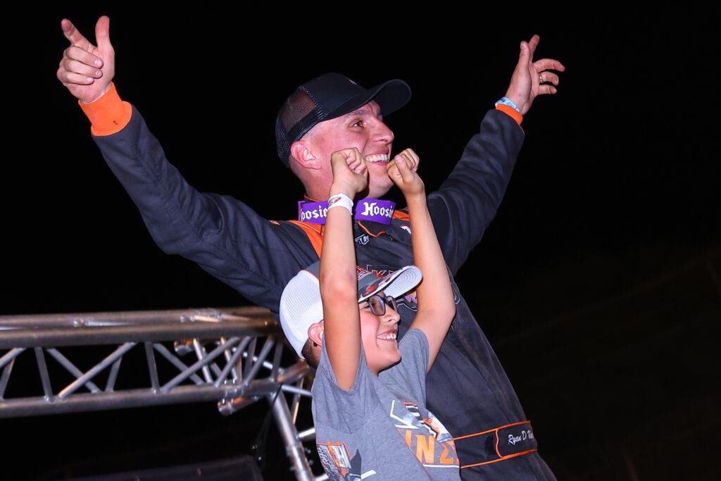 RacinBoys News - Ryan Unzicker wins 'Hell Tour' main at Macon Speedway
