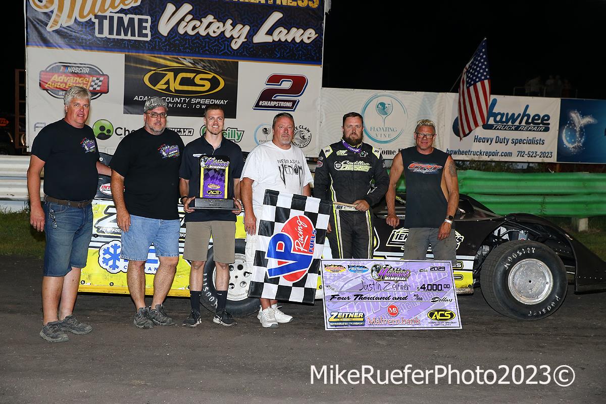 RacinBoys News - Justin Zeitner wins Gail and Karen Hampel Memorial at ...