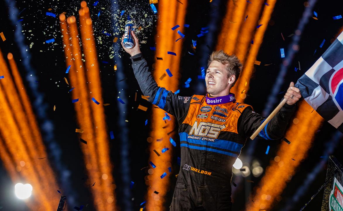 RacinBoys News - Sheldon Haudenschild wheels from 16th to Victory on ...