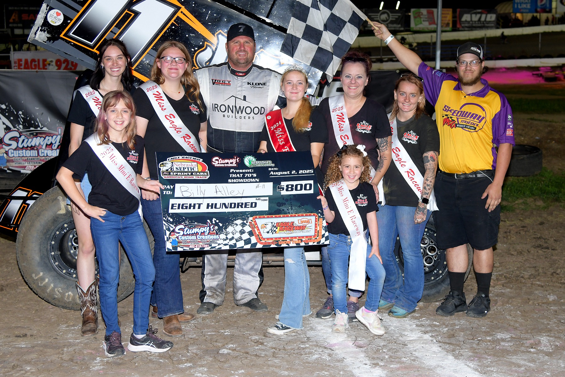 RacinBoys News - Billy Alley returns to Eagle Raceway victory lane ...