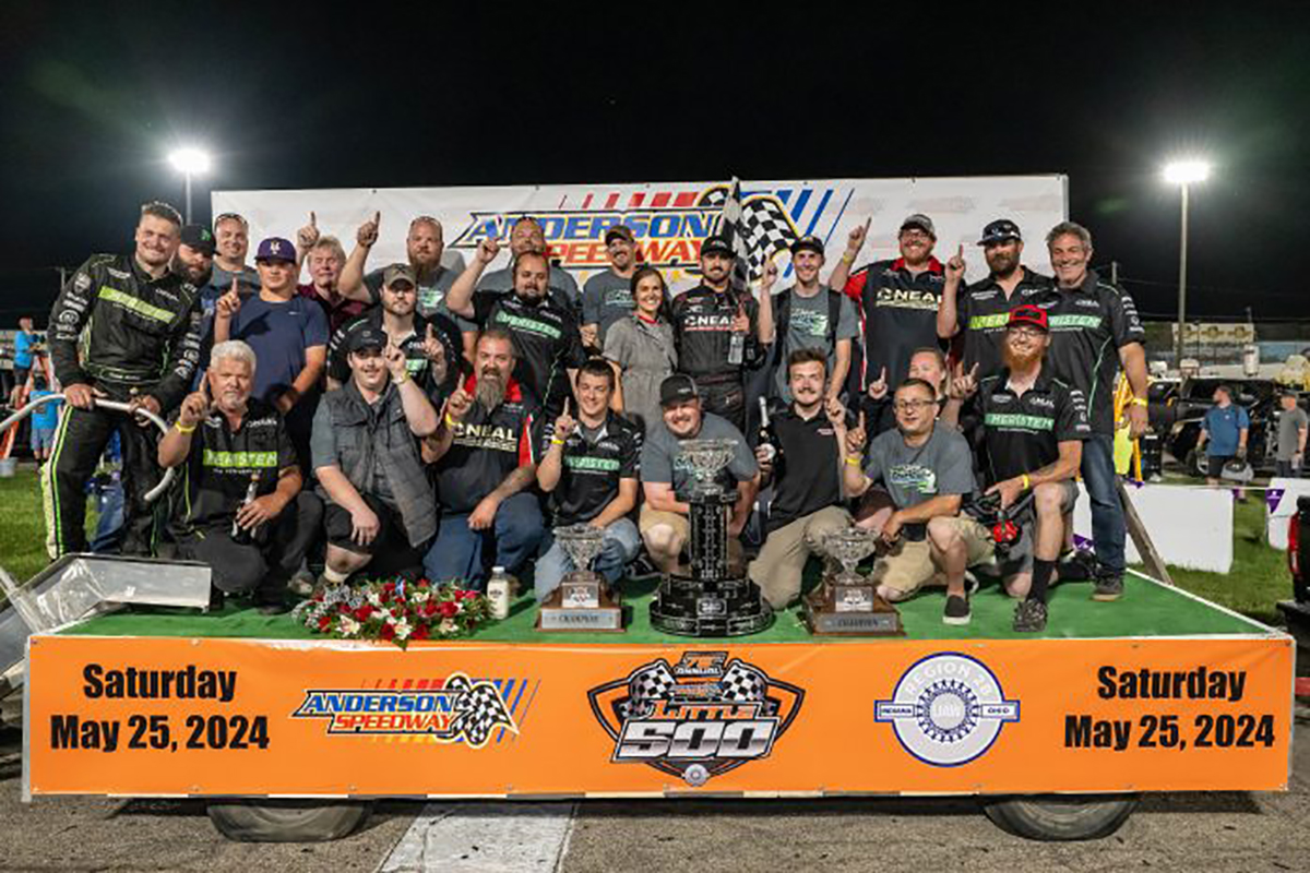 RacinBoys News - Last-Lap Pass Decides Little 500 Family Affair