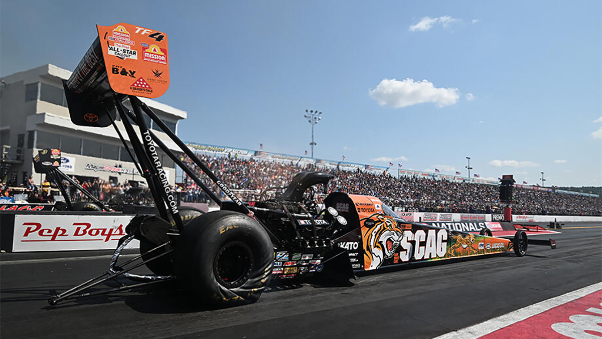 RacinBoys News - Ashley, Prock top NHRA nitro qualifying at Reading