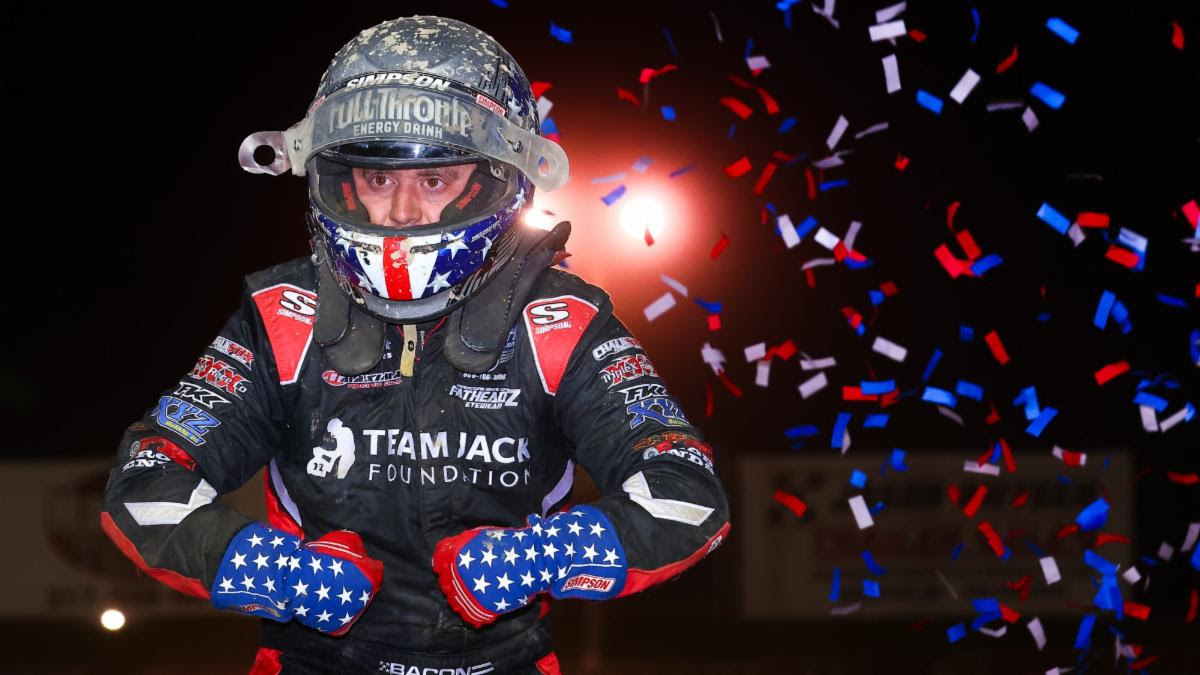 RacinBoys News - Brady Bacon finally gets first USAC Sprint Car victory ...