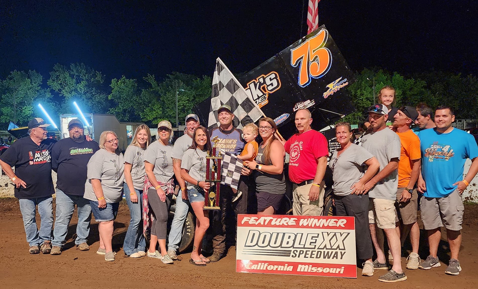RacinBoys News - Tyler Blank returns to Double-X Speedway victory circle