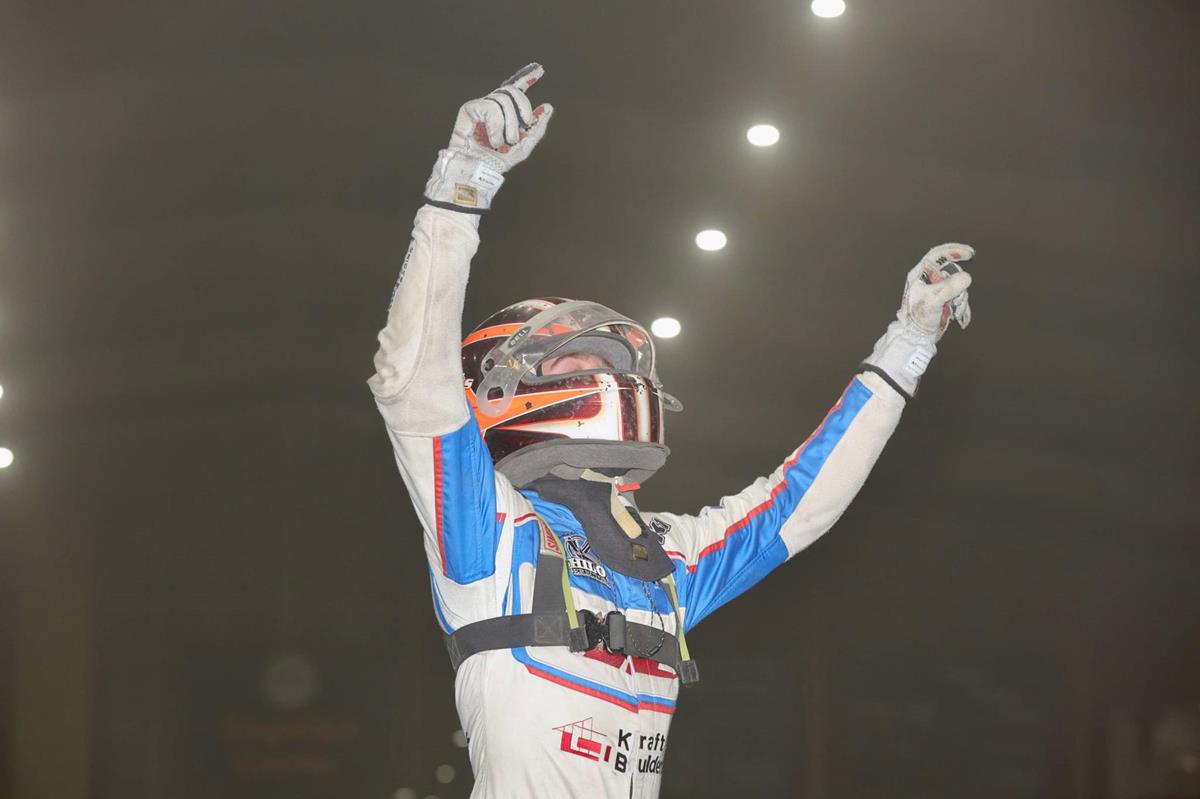 RacinBoys News - Landon Brooks emerges victorious on Chili Bowl Night Two