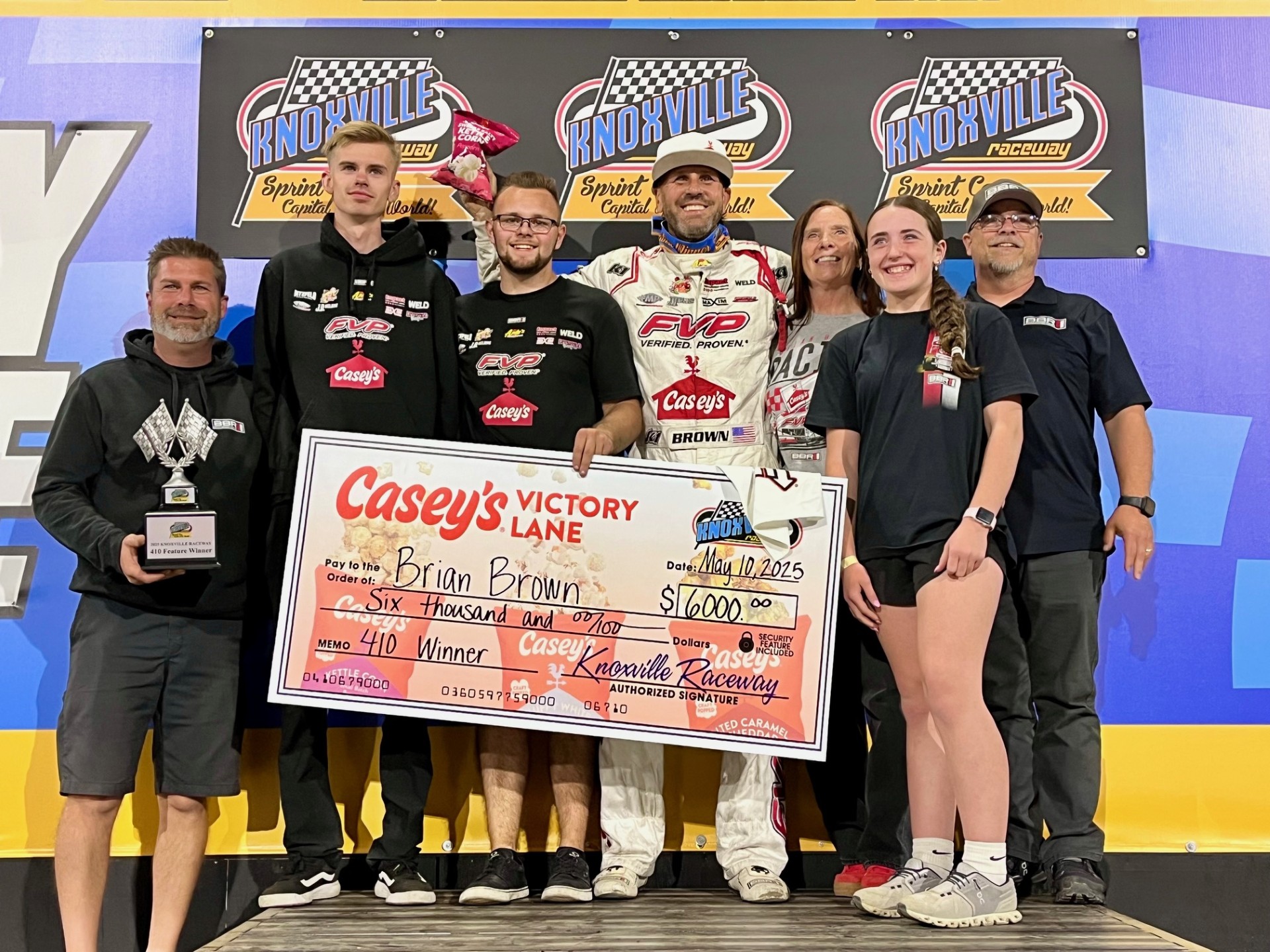 RacinBoys News - Brian Brown Clinches Win #67 at Knoxville