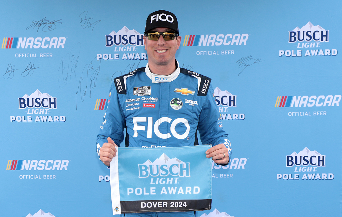 RacinBoys News - Kyle Busch edges Ryan Blaney for Dover Cup pole