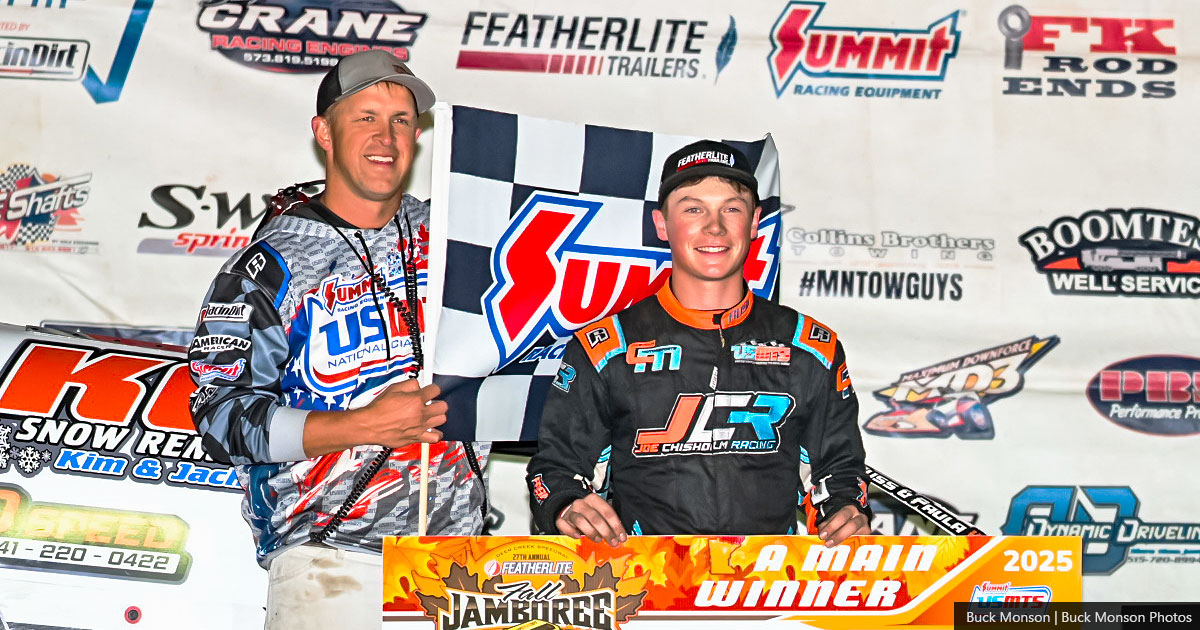 RacinBoys News - Joe Chisholm wires USMTS Fall Jamboree opener at Deer ...