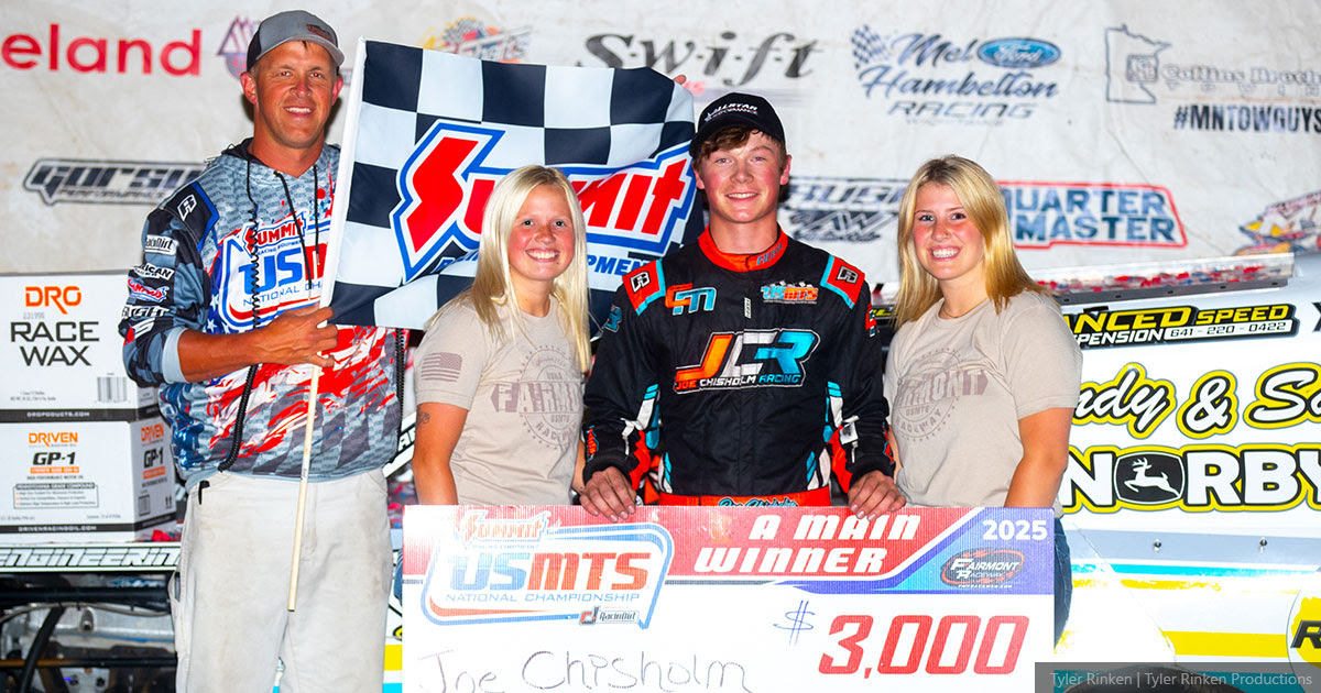 RacinBoys News - Joe Chisholm dominates Fairmont's USMTS Summer Spectacular