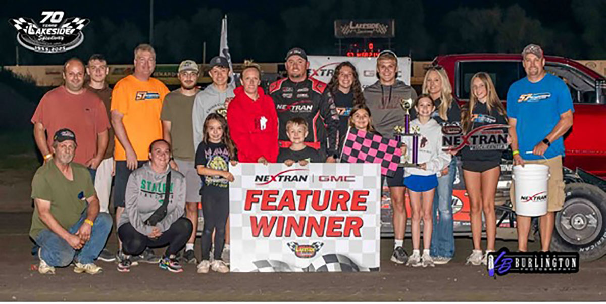 RacinBoys News - Chad Clancy tops Lakeside Speedway B-Mods