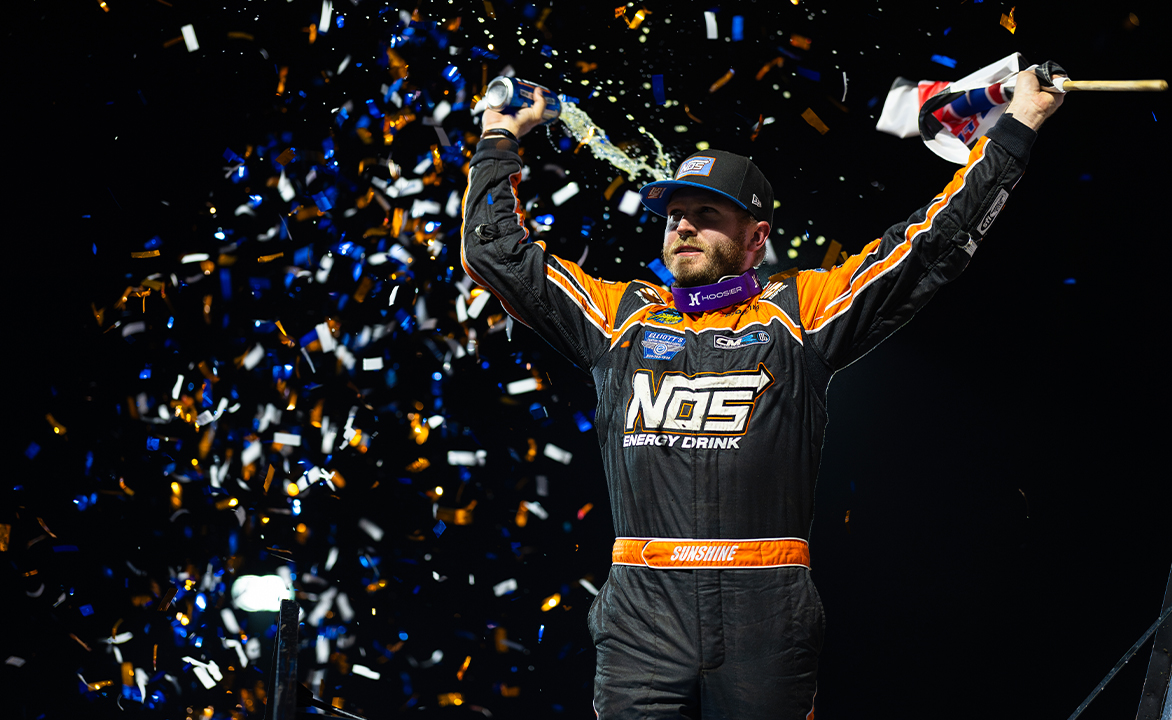 RacinBoys News - Tyler Courtney Opens High Bank Nationals Week victorious