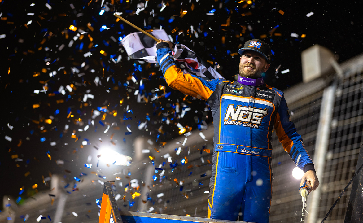 RacinBoys News - Tyler Courtney Holds Off newly crowned World of ...