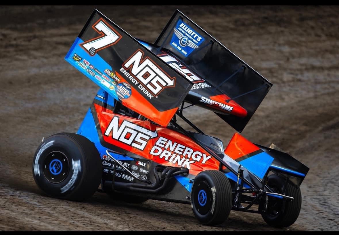 RacinBoys News - Tyler Courtney sails to victory at Haubstadt