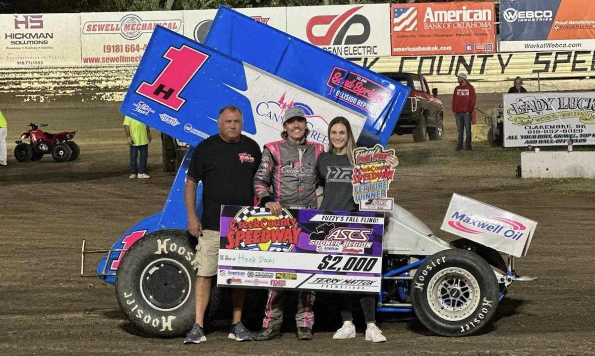 RacinBoys News - Hank Davis wins ASCS Sooner Fuzzy's Fall Fling at ...