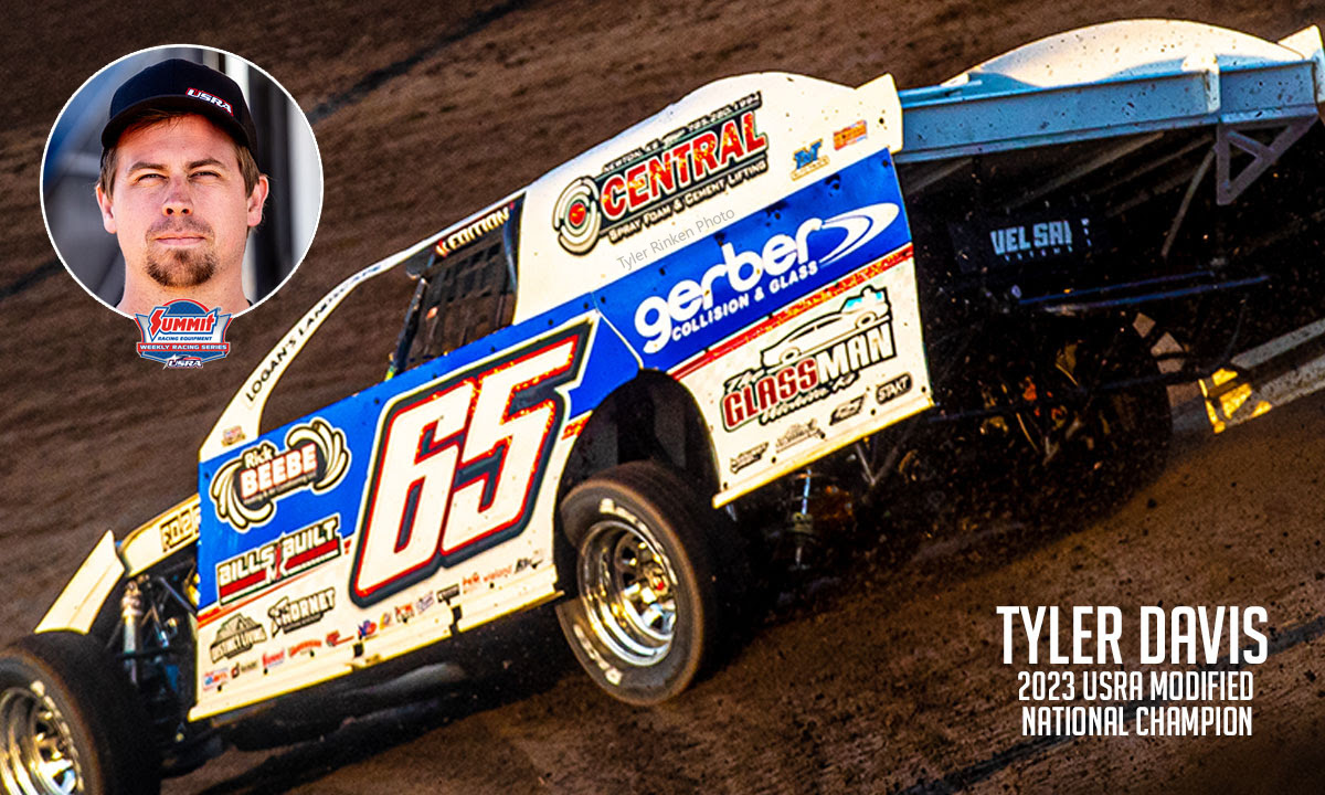 RacinBoys News - Tyler Davis repeats as USRA Modified National Champion