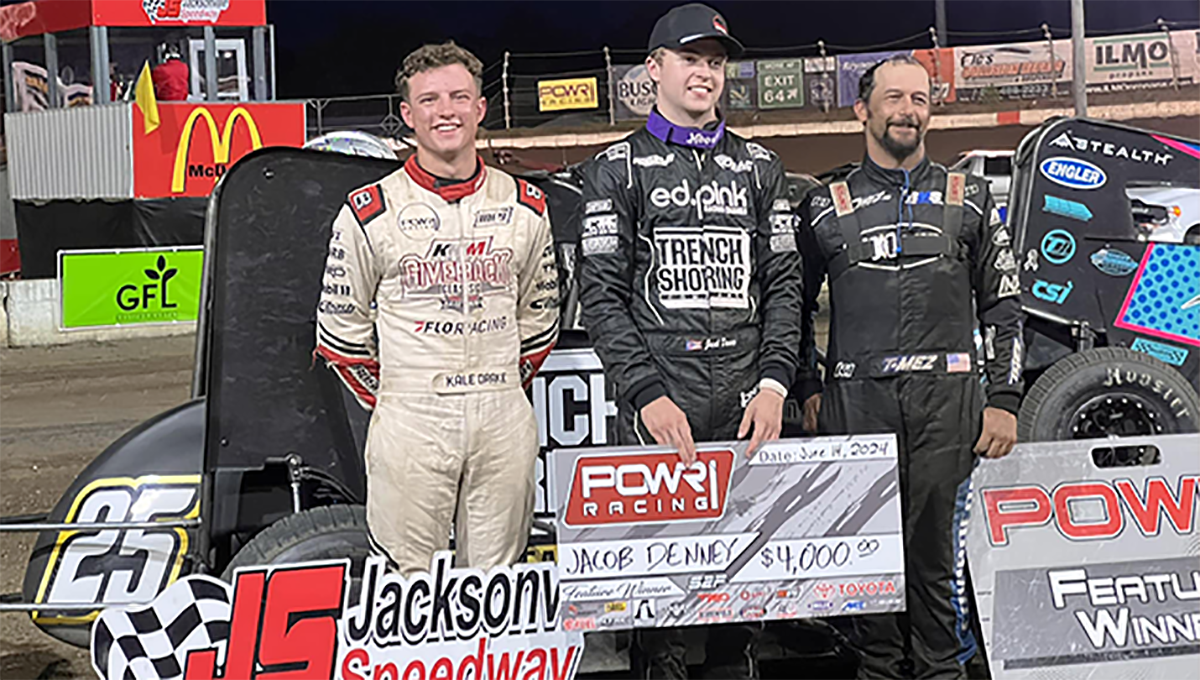 RacinBoys News - Jacob Denney Undeniable in Jacksonville Speedway ...