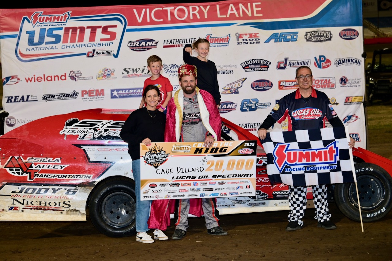 RacinBoys News - Cade Dillard wins King of America XIV and $20,000