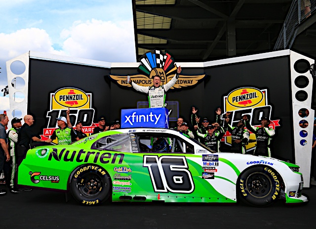 RacinBoys News - AJ Allmendinger scores dominant win in Pennzoil 150 at ...