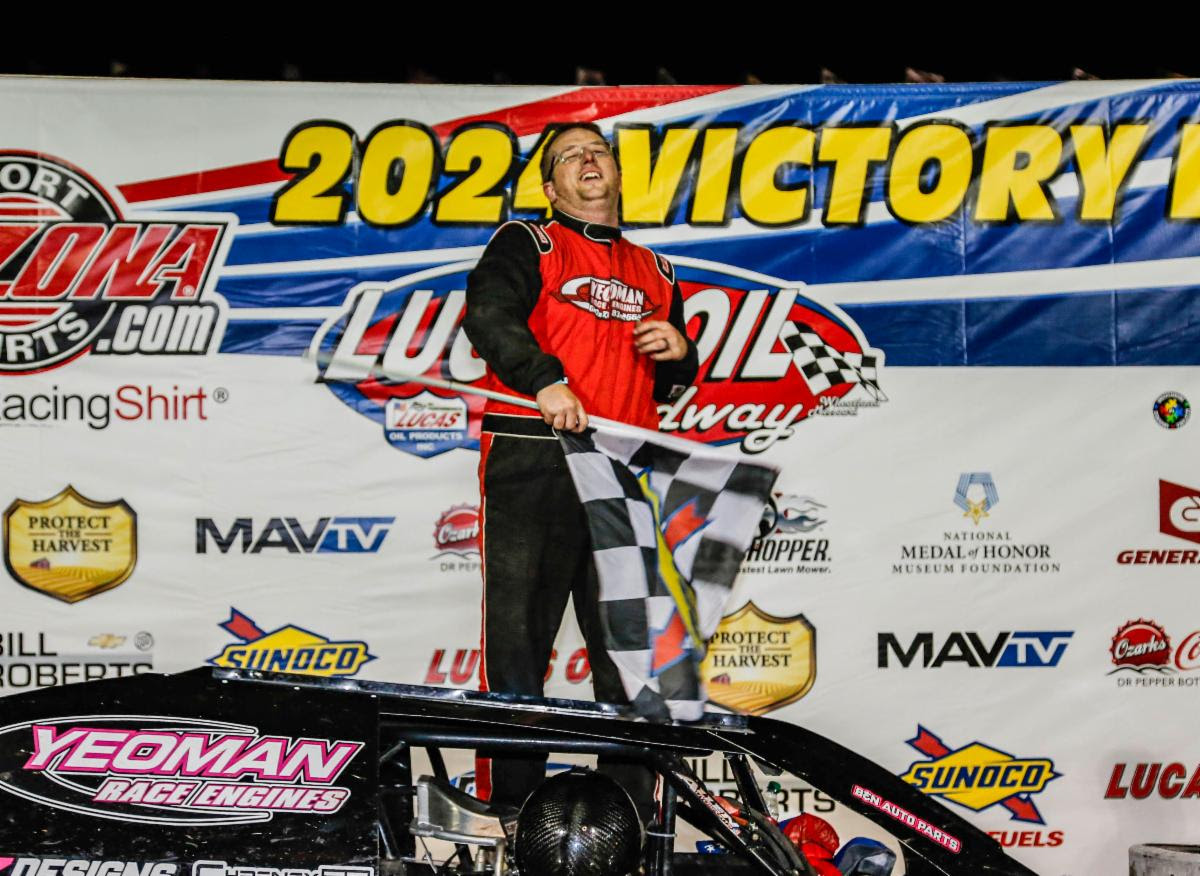 RacinBoys News - Gillmore earns USRA B-Mod feature win in Lucas Oil ...