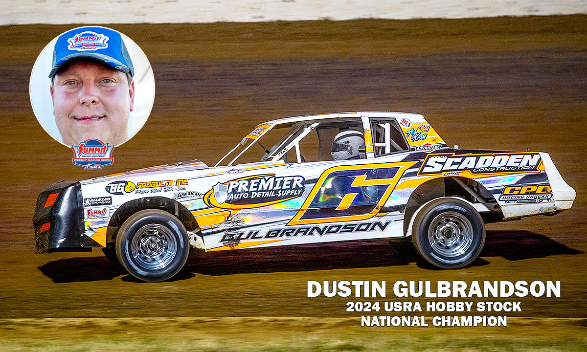 RacinBoys News - Gulbrandson grabs eighth USRA Hobby Stock National ...
