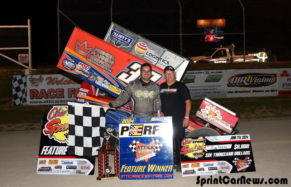 RacinBoys News - Henry opens Ohio Sprint Speedweek defending home turf ...