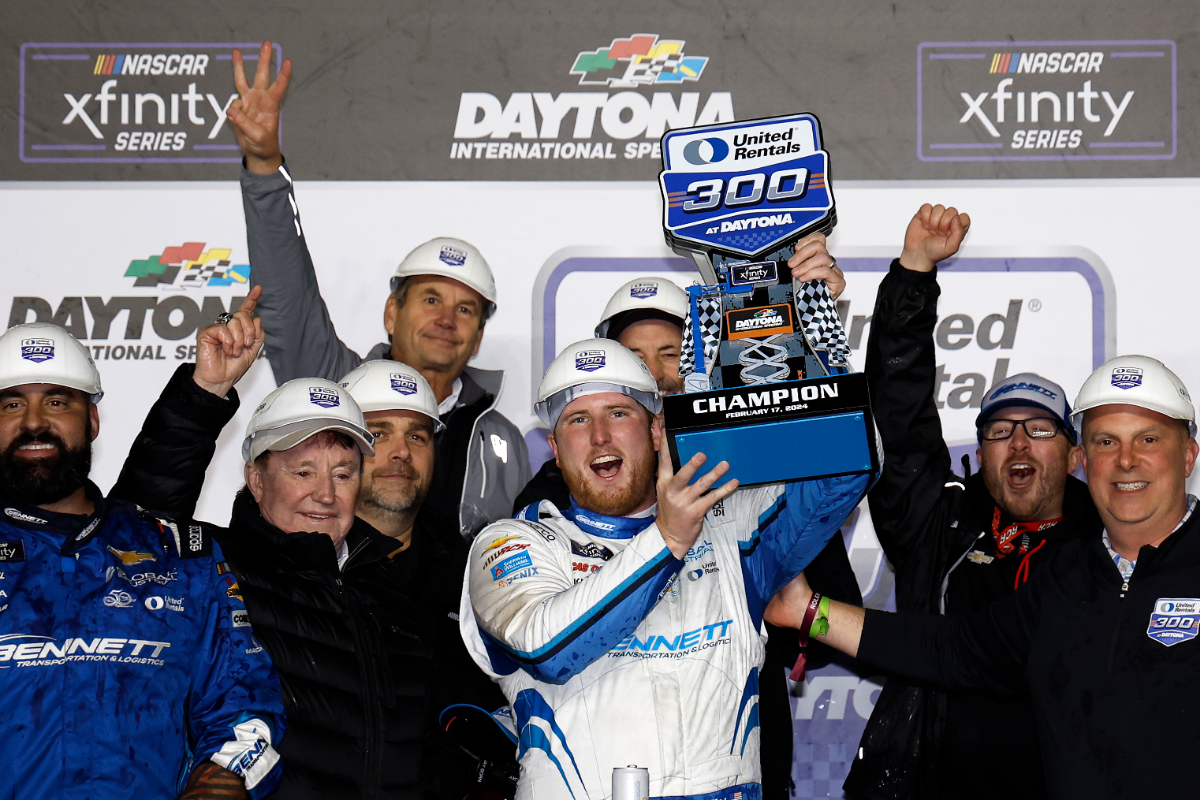 RacinBoys News - Austin Hill wins third straight NASCAR Xfinity opener ...