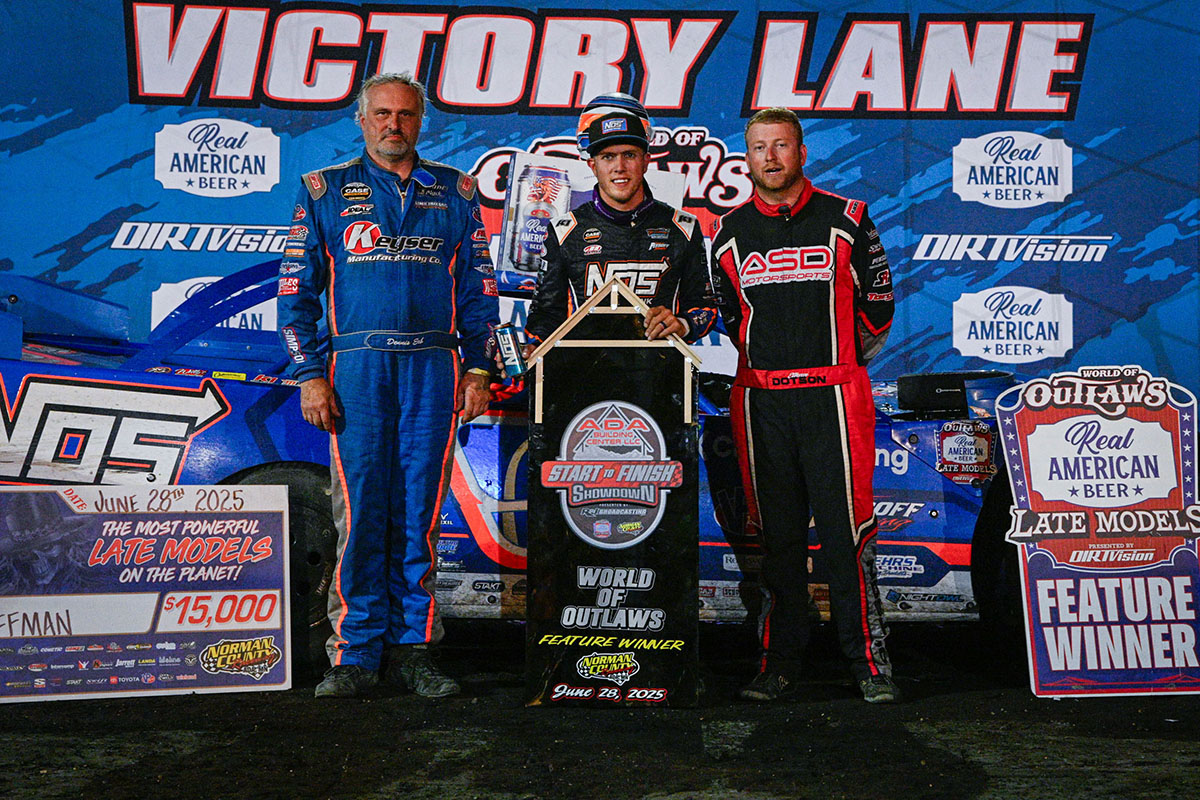 RacinBoys News - Hoffman Goes Back-to-Back in World of Outlaws Late Models