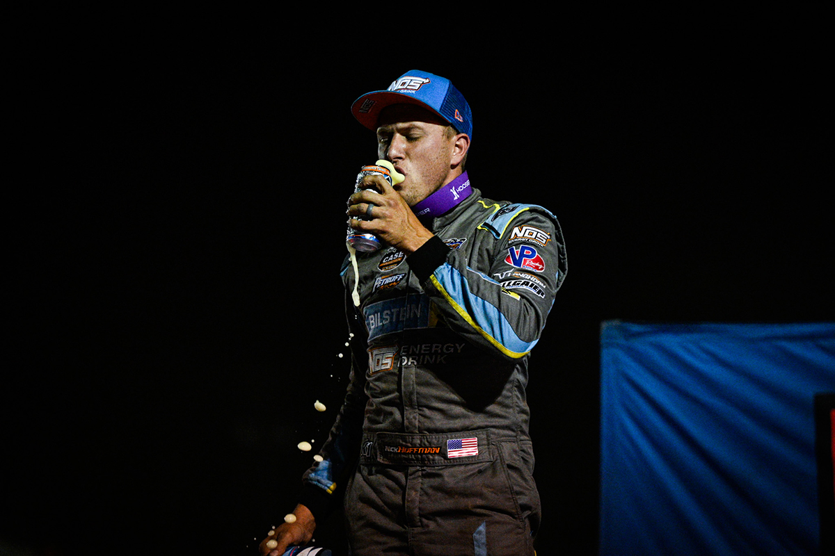 RacinBoys News - Hoffman powers to WOO Late Model win at Needmore