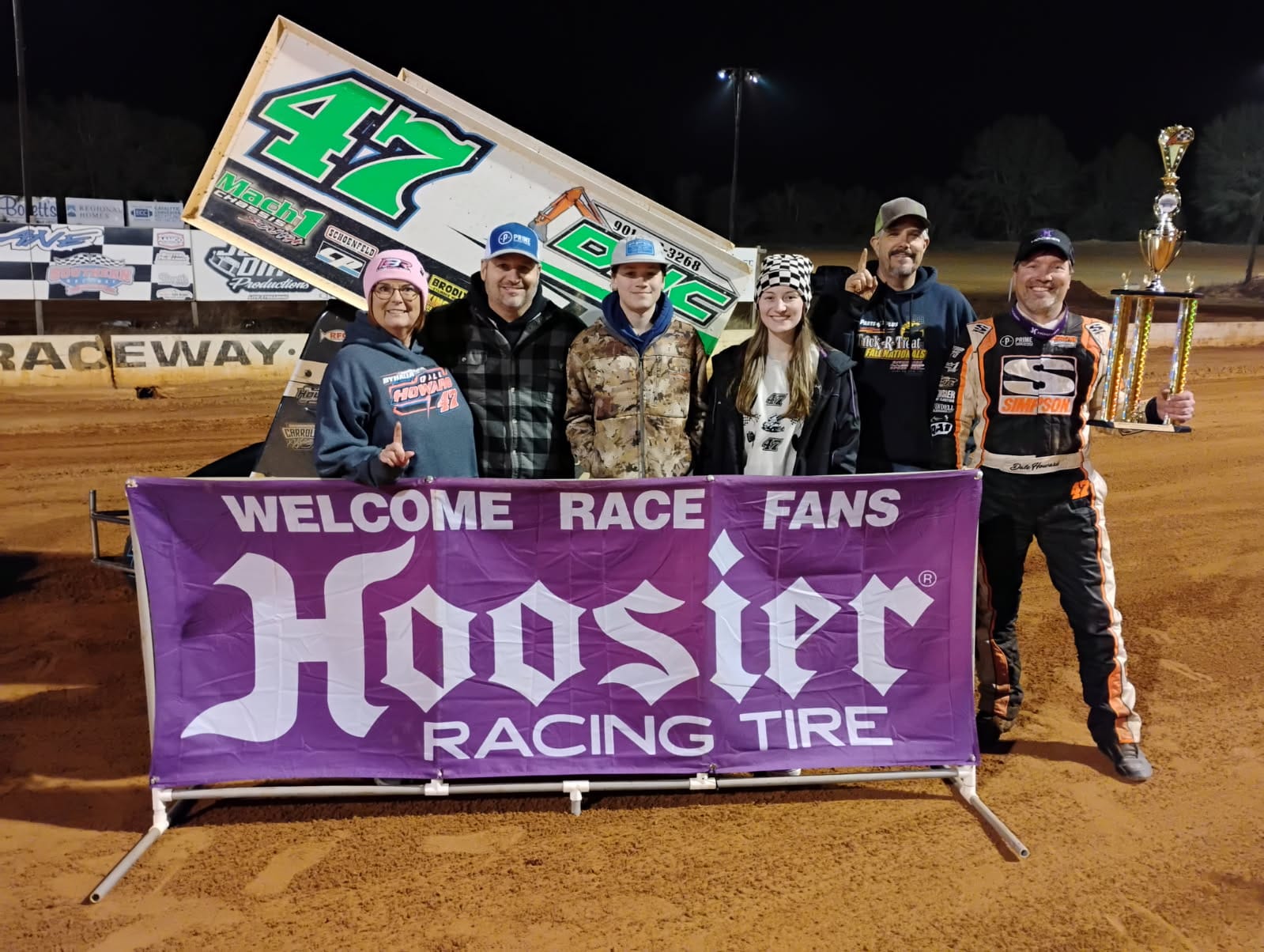 RacinBoys News - Dale Howard prevails in USCS at Southern Raceway