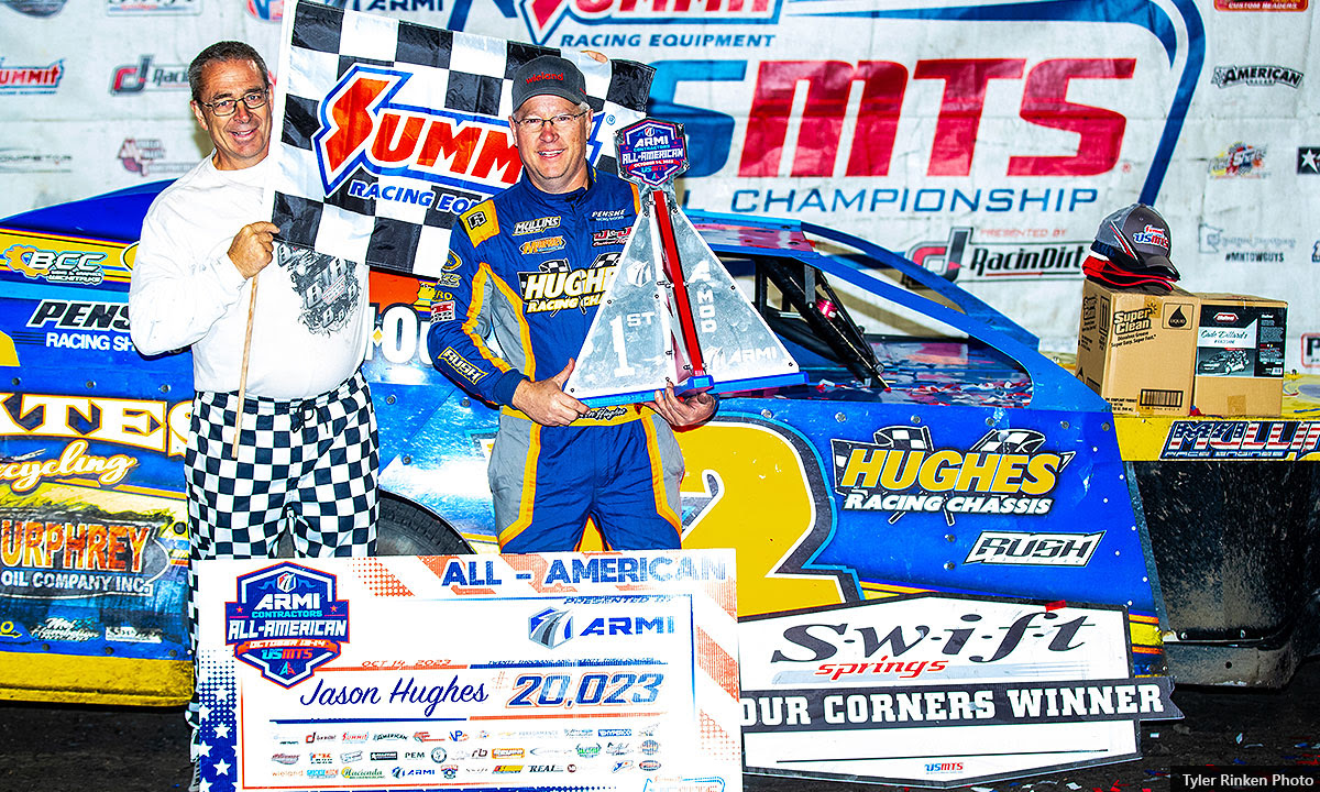 RacinBoys News - Jason Hughes bags $20,023 in USMTS at Arrowhead Speedway