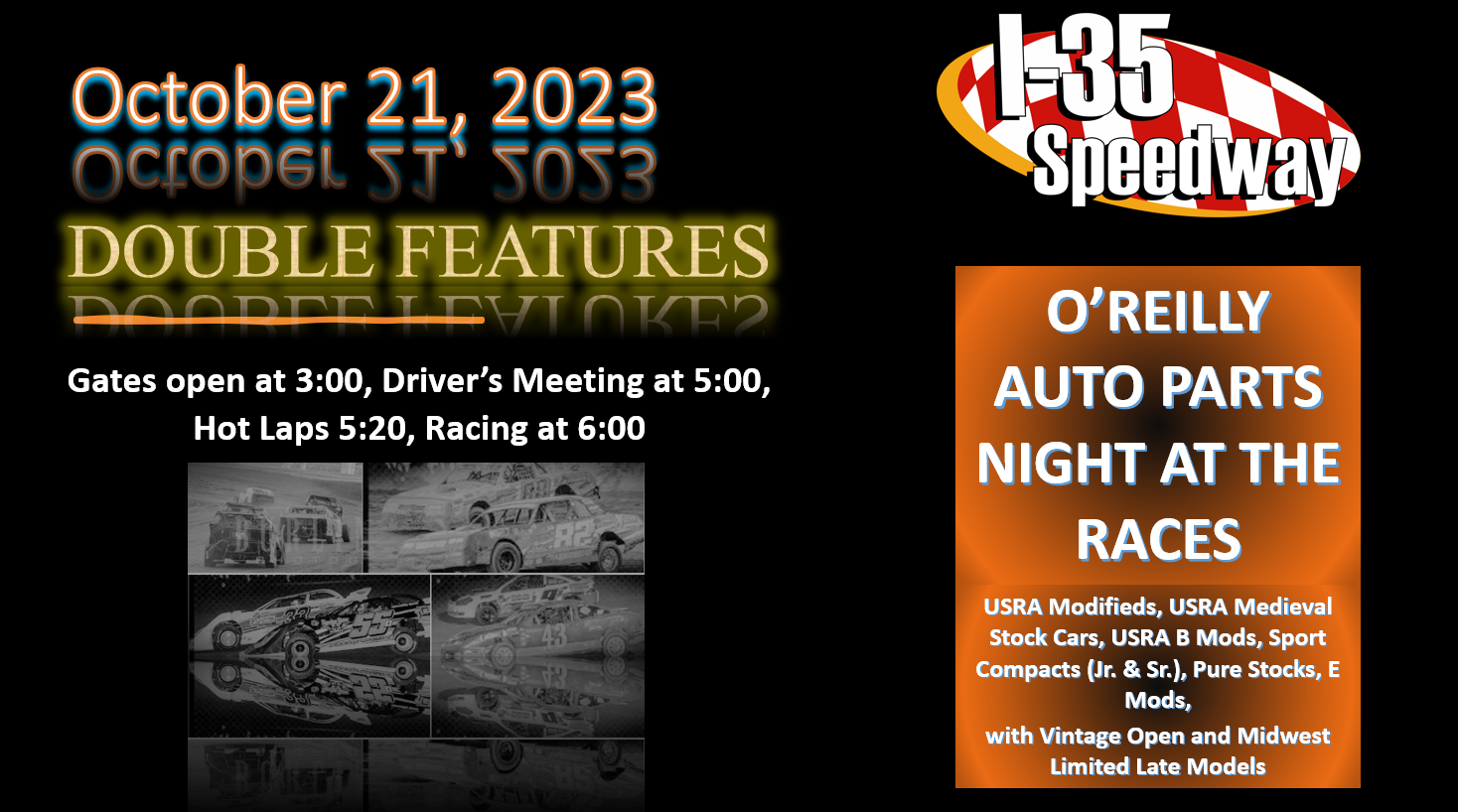 RacinBoys News - Double features this Saturday at I-35 Speedway