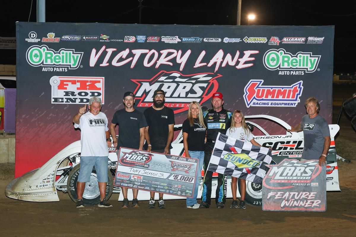 RacinBoys News - Tony Jackson Jr wires MARS Late Models at Quincy