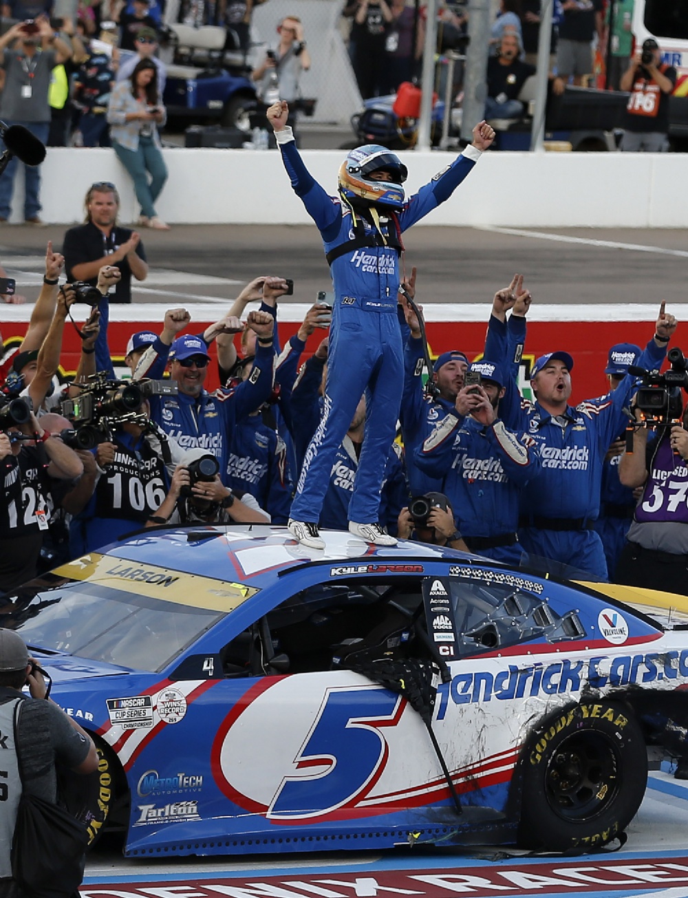 RacinBoys News - Although Larson's path was circuitous, with Hendrick ...