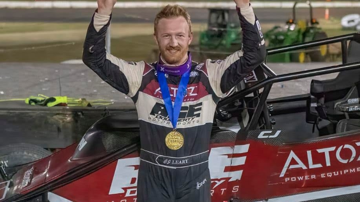 RacinBoys News - C.J. Leary triumphs in USAC Sprints at Ocala