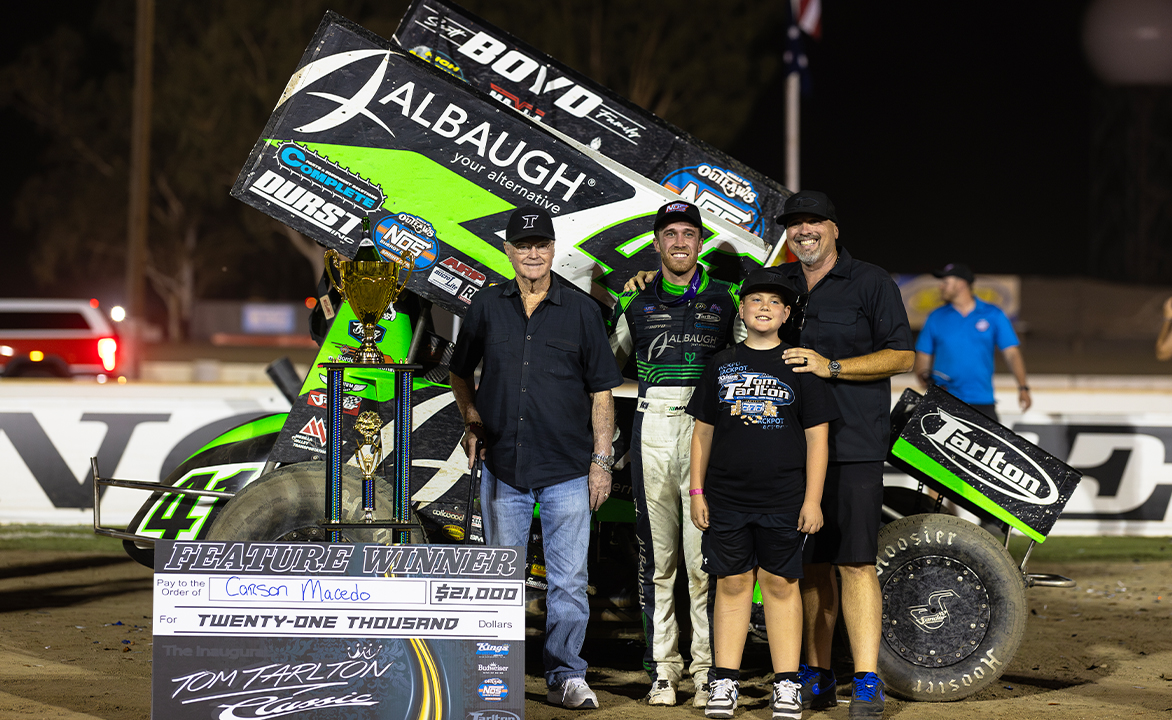 RacinBoys News - Carson Macedo Banks $21,000 with Third Tom Tarlton ...