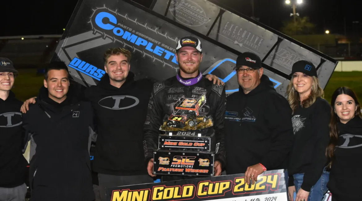 RacinBoys News - Cole Macedo captures wild Mini Gold Cup at Silver ...