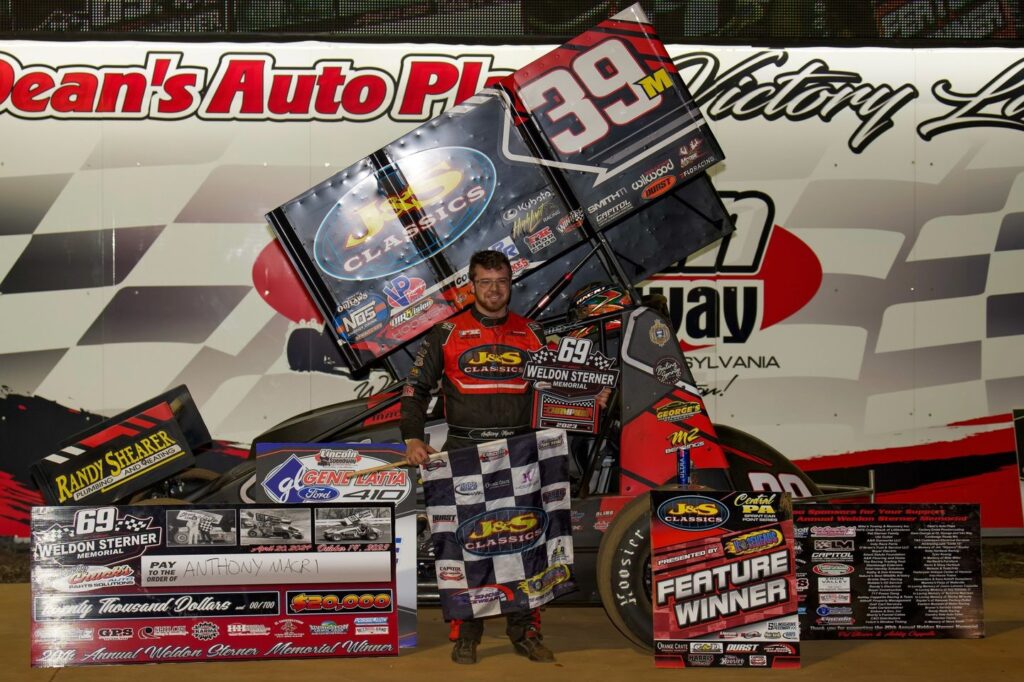 RacinBoys News - Anthony Macri bags $20,000 at Lincoln Speedway