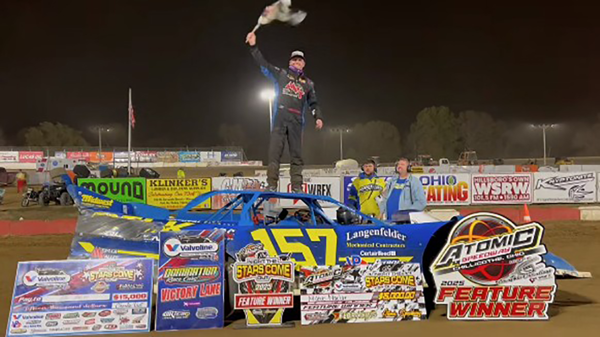 RacinBoys News - Mike Marlar sweeps the weekend at Atomic Speedway