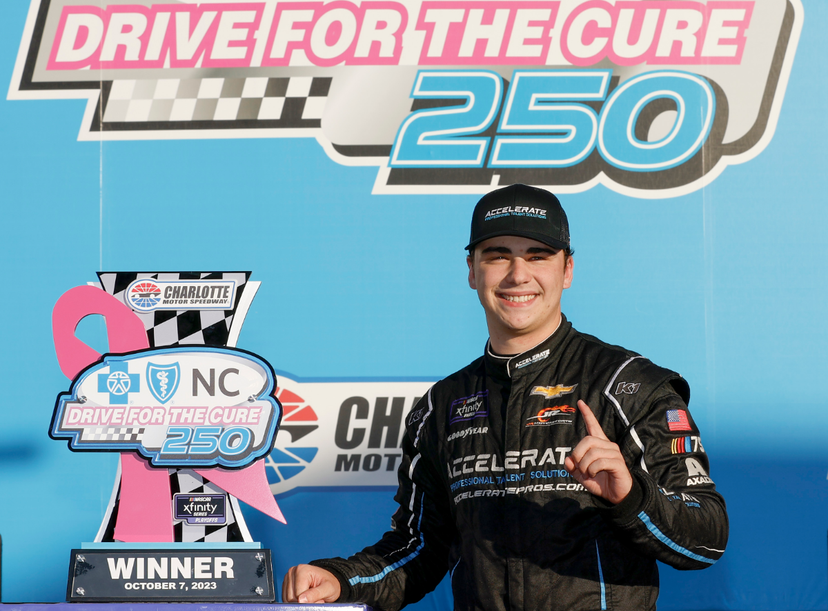 RacinBoys News - Sam Mayer stays alive in NASCAR Xfinity Playoffs with ...