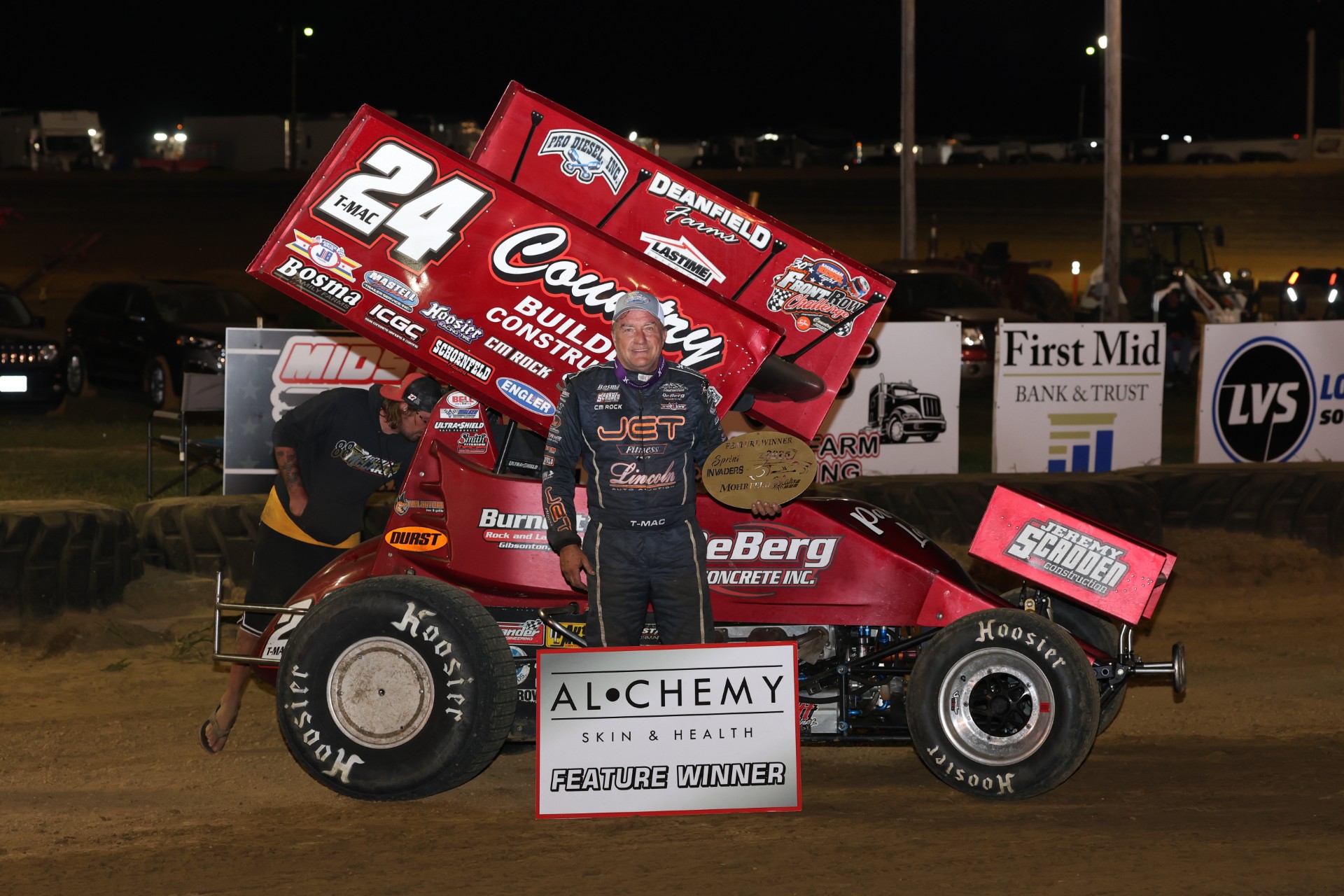 RacinBoys News - Terry McCarl Tames Spoon River High Banks with ...