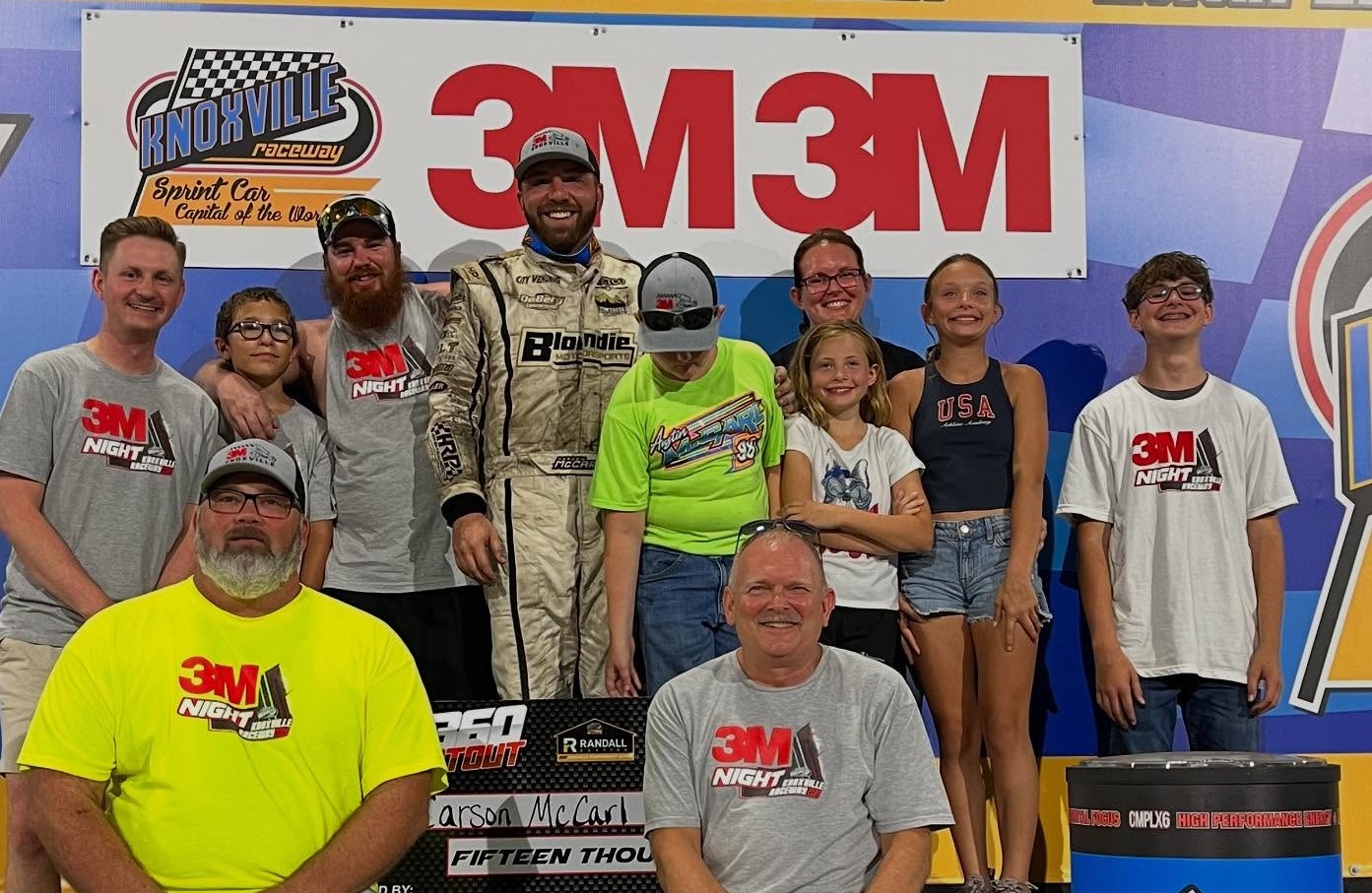 RacinBoys News - Carson McCarl Headlines Crazy Night at Knoxville for ...