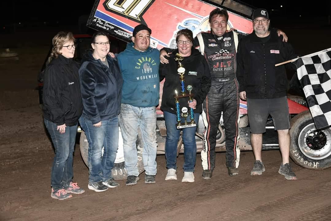 RacinBoys News - Terry McCarl victorious in ASCS Southwest Series at ...