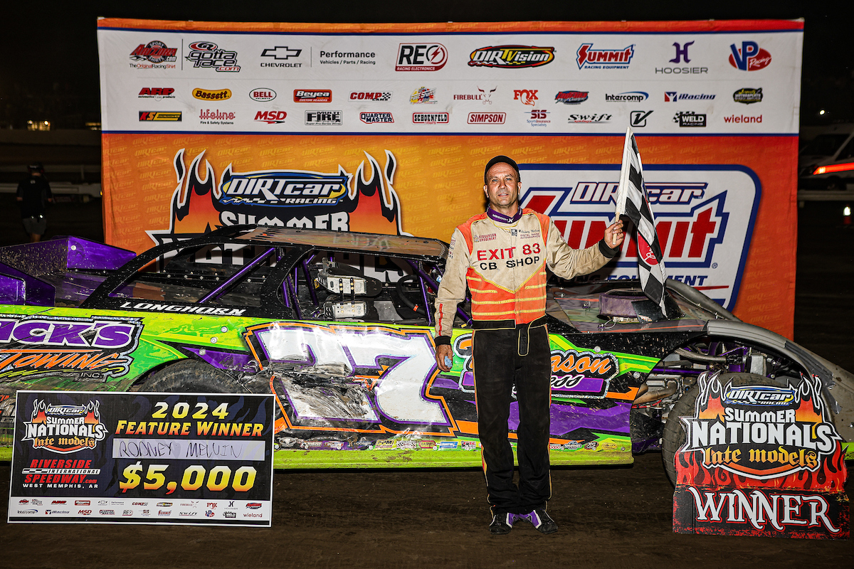 RacinBoys News - Rodney Melvin Leads Flag-to-Flag at Riverside for ...