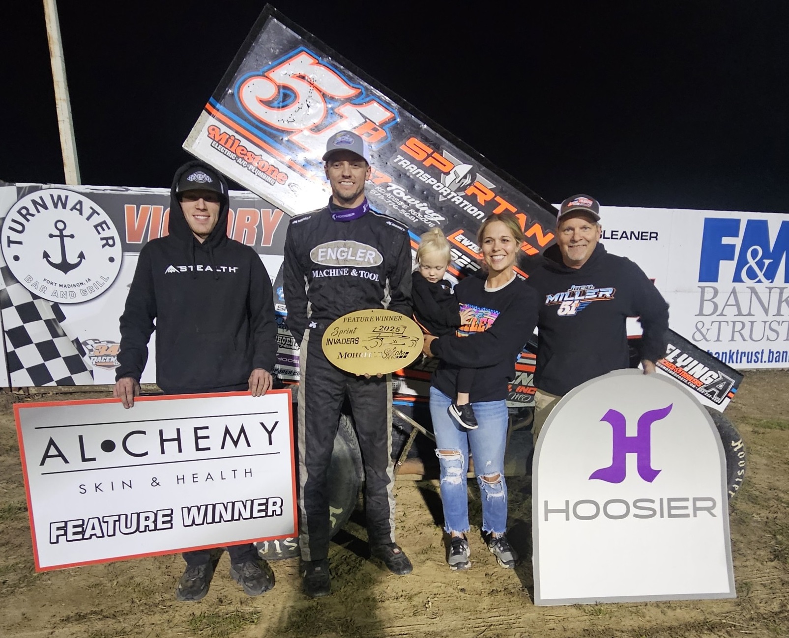 RacinBoys News - Joe B. Miller Cashes in Sprint Invaders Feature at 34 ...