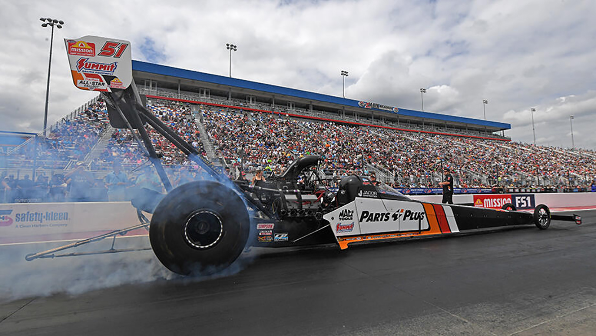 RacinBoys News - Top Fuel's Clay Millican after more Chicago Magic