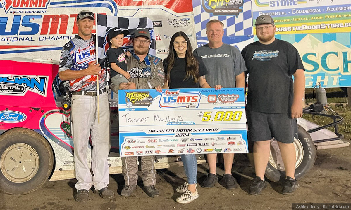 RacinBoys News - Tanner Mullins victorious in USMTS at Mason City