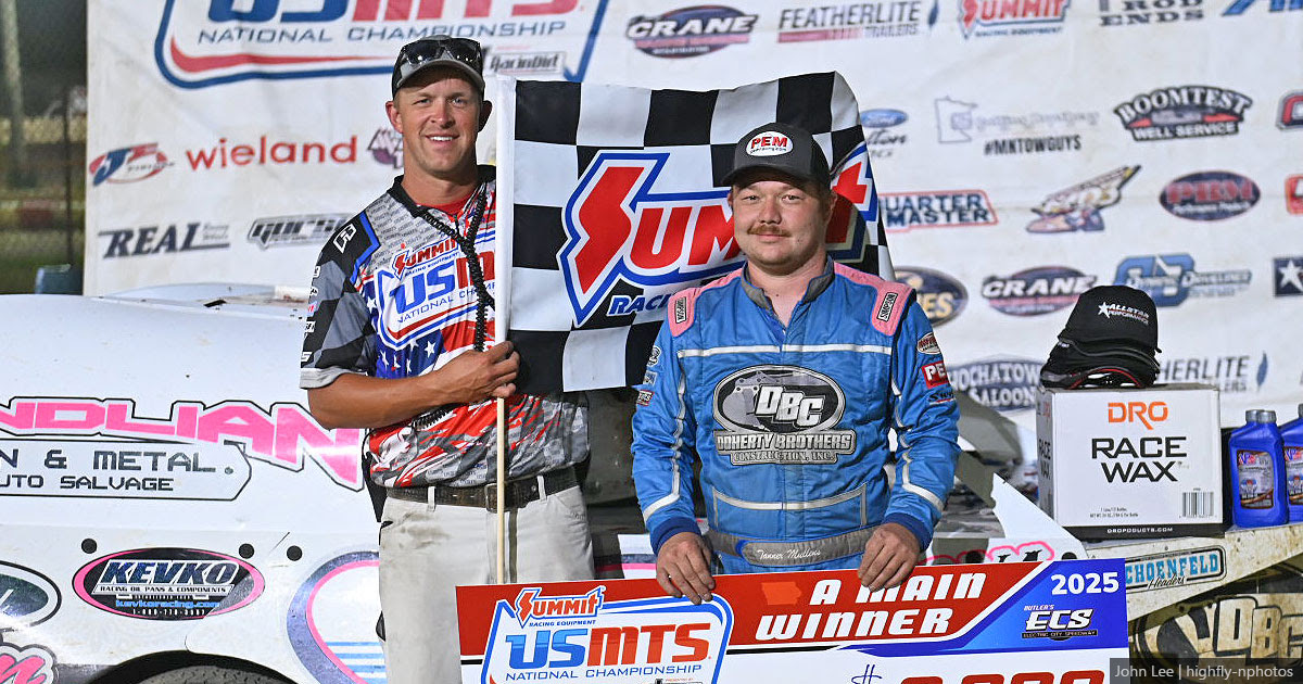 RacinBoys News - Tanner Mullens prevails in USMTS debut at Butler